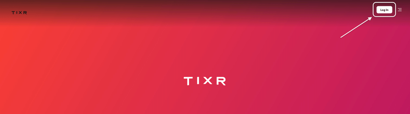 Accessing Your Tixr Account
