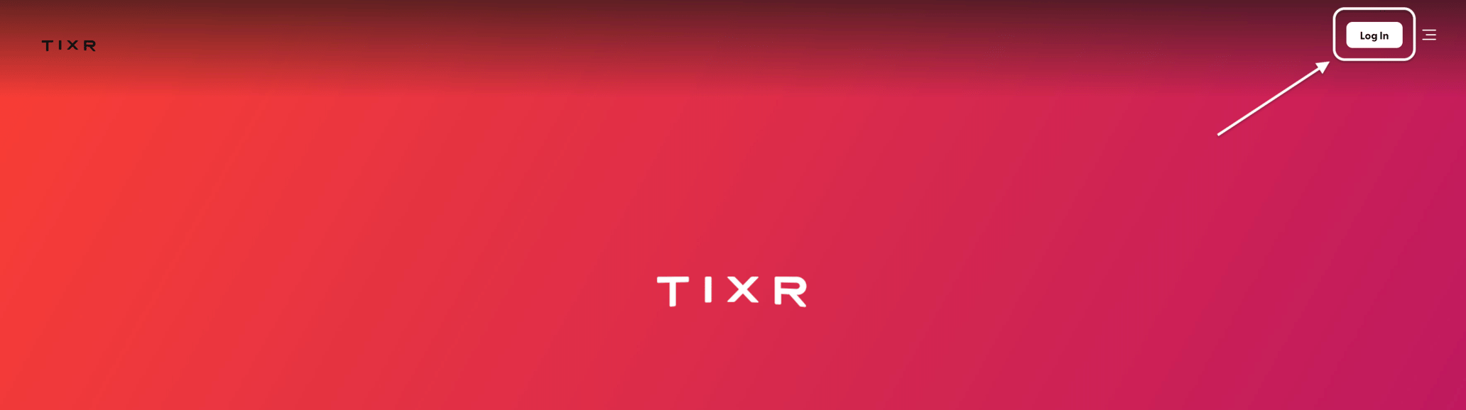 Accessing Your Tixr Account