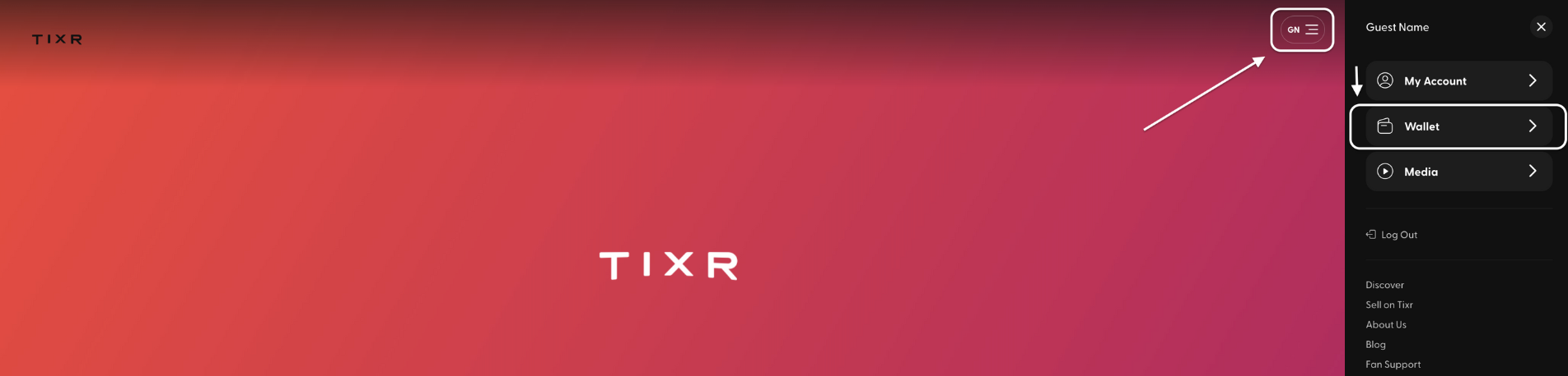 Viewing, Accessing, and Updating Your Tickets