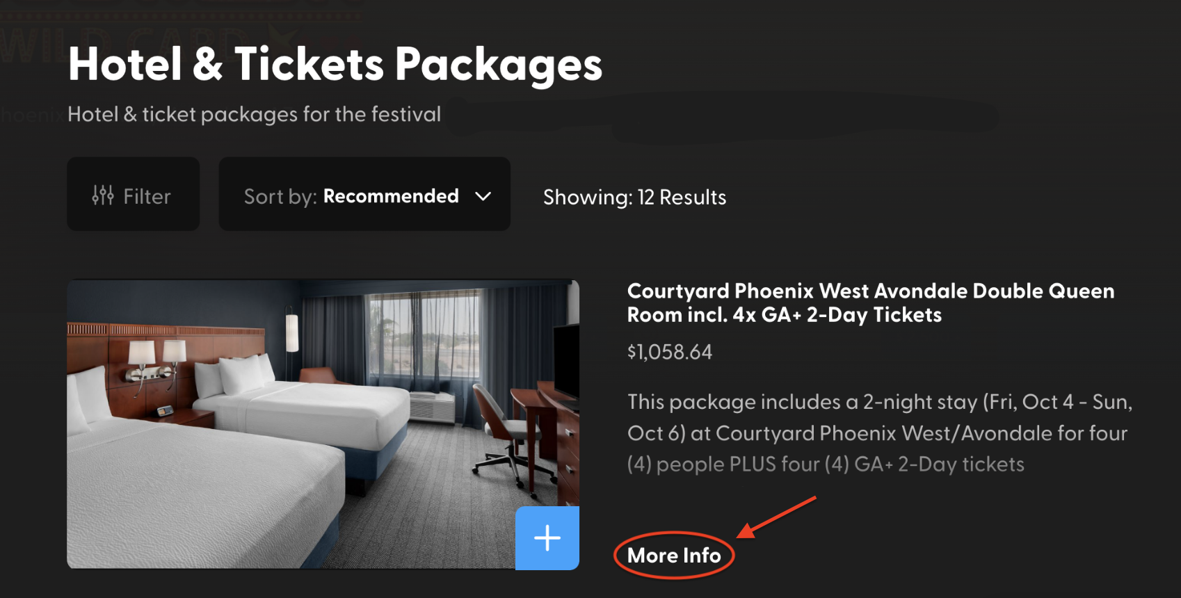 Navigating and Understanding Event Purchase Pages
